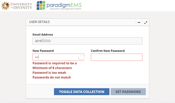 University of Divinity Login and Password Guide | Support for Teaching ...